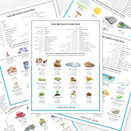 Spanish: Outdoor Scavenger Hunts – TalkBox.Mom