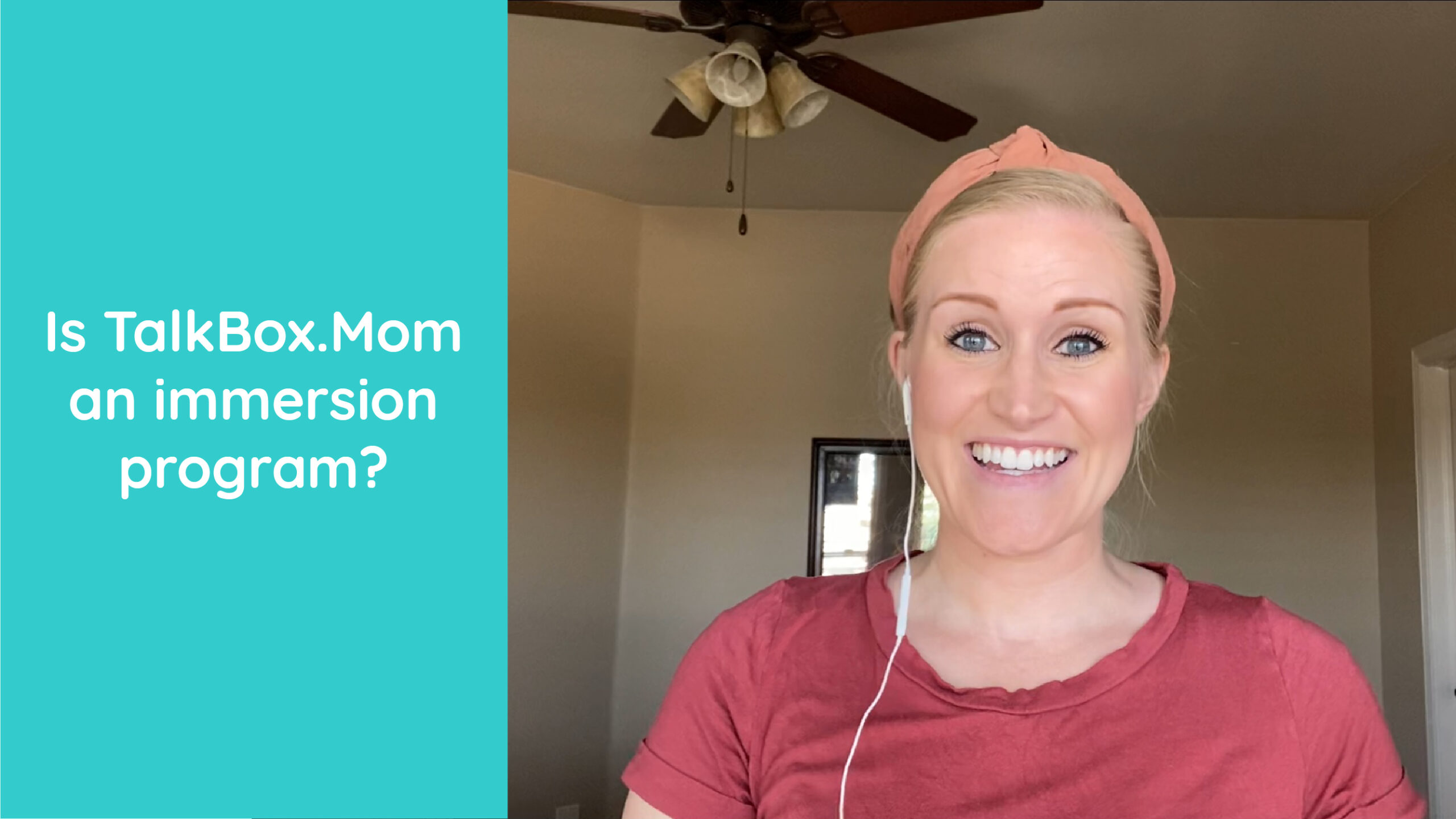 Is TalkBox.Mom an immersion program? – TalkBox.Mom